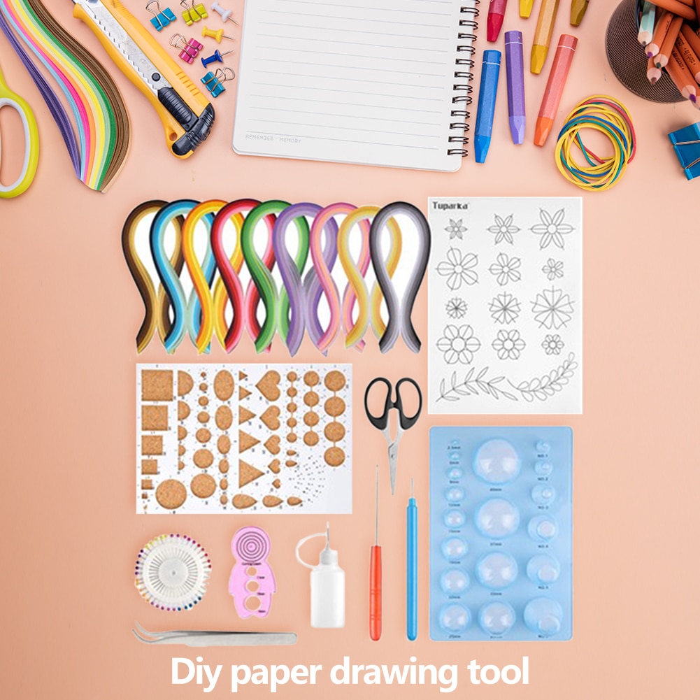 Paper Quilling Kits 45 Colors 900 Strips Quilling ... – Grandado
