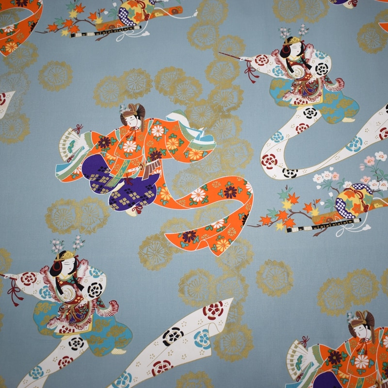 The geisha reactive dyeing Satin drill Stretch cot... – Grandado