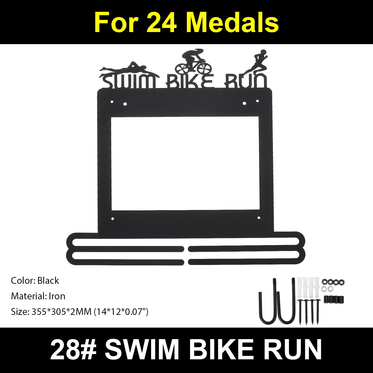 9 Styles Medal hanger Metal medals holder with Rac... – Grandado