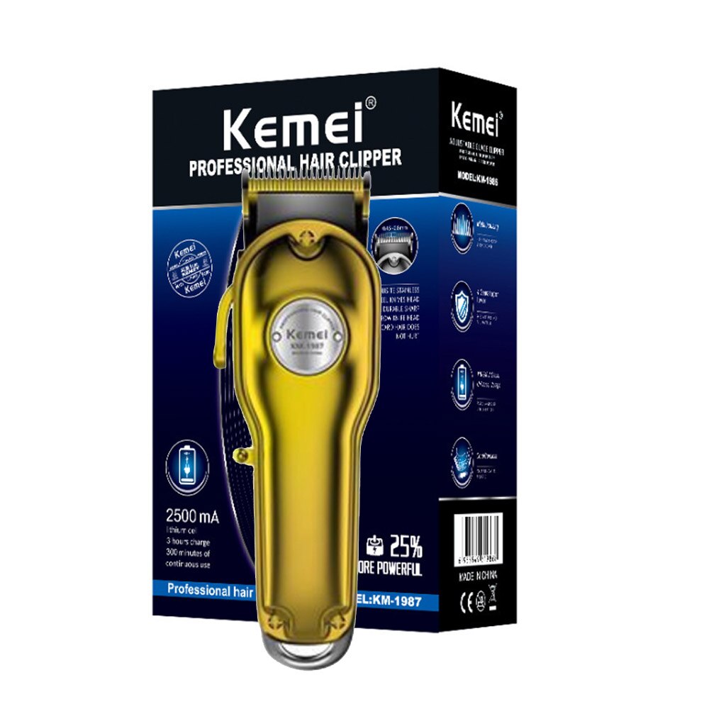 Kemei 1987 Electric All Metal Hair Clipper Powerfu... – Grandado