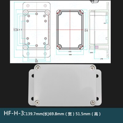 Plastic waterproof box shell outdoor monitoring po... – Grandado