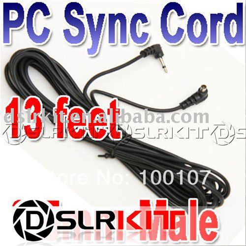 4m 13ft 13 feet 2.5mm to Male Flash PC Sync Cable ... – Grandado