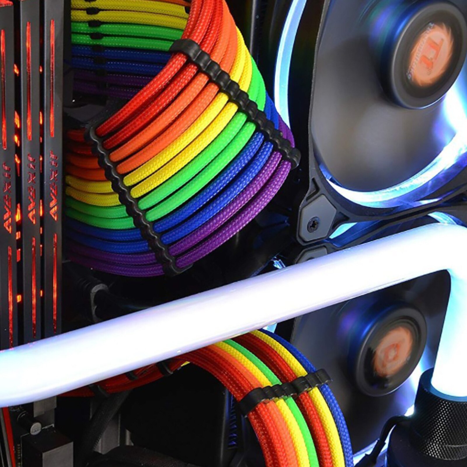 Black Open Cable Comb Set Cable Comb/clip/organize... – Grandado