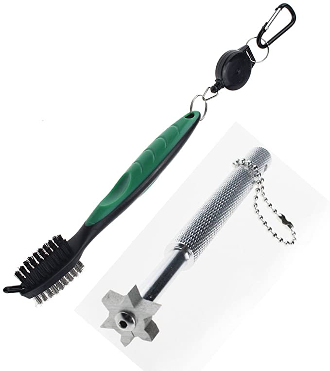 Golf Club Cleaning Brush and Club Groove Sharpener... – Vicedeal