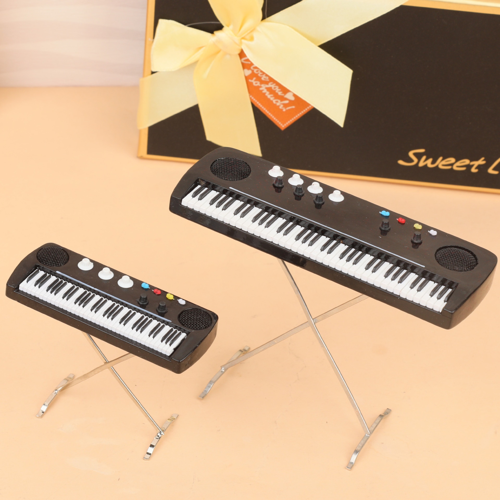 Electronic Organ Model Decoration Western Mini Mus... – Vicedeal