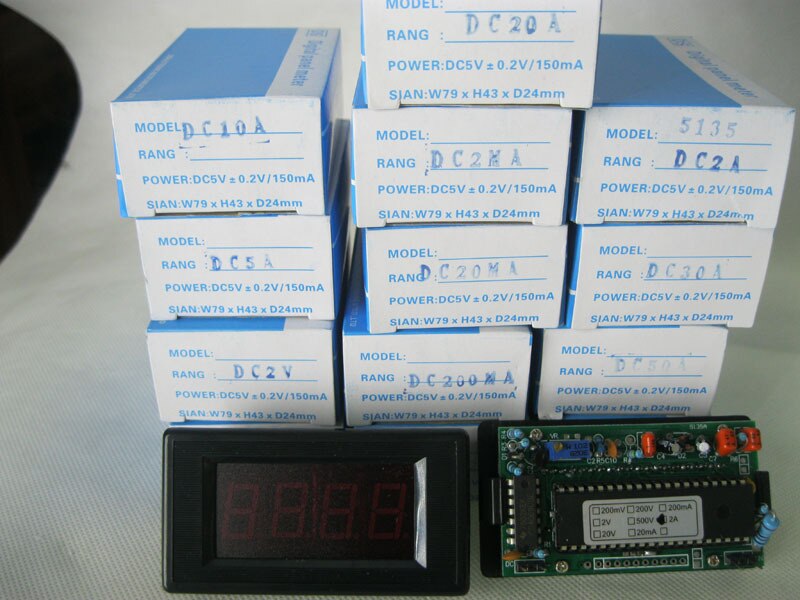 Digital display voltmeter. 5v Power supply digital... – Vicedeal