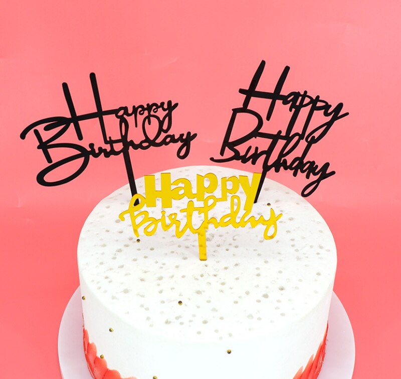 10 Stks/partij Gelukkige Verjaardag Cake Topper Ac... – Grandado