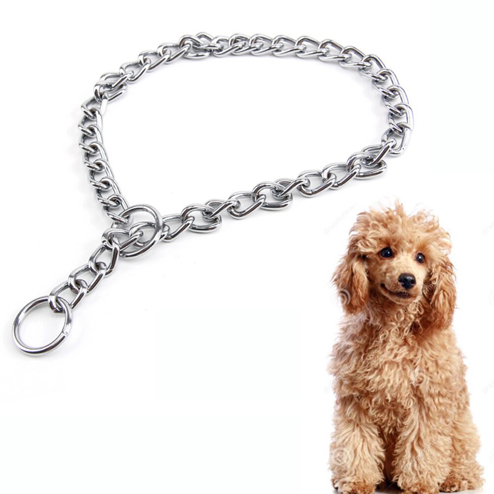 Stainless Steel Adjustable Dog Chain Collar Pet Co... – Grandado
