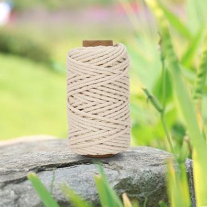 1mm-10mm 25M-500M Natural Beige Ropes For Handmade... – Grandado