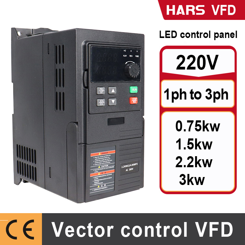 220v- phasen-frequenzumrichter 0.75/1.5/2.2/3kw 1/... – Grandado