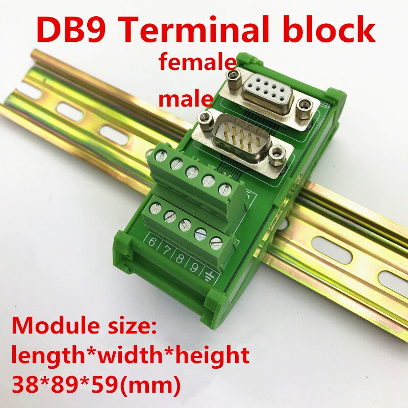 DB9-S72 bornier relais adaptateur DIN rail d'insta... – Grandado
