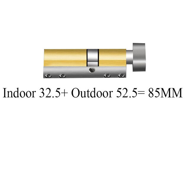 Door cylinder 60 65 70 75 80 85 90mm Security Copp... – Grandado