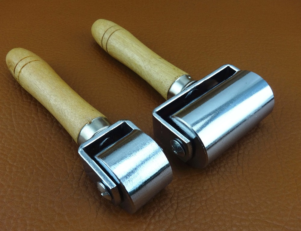 2pcs Leather Craft Edge Press Roll Roller Glue Edg... – Vicedeal