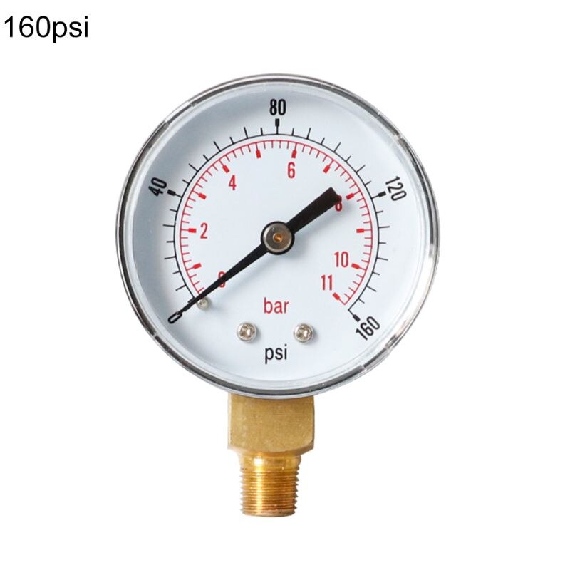 Pressure Gauge 52mm Dial 1/8\" BSPT Vertical 0/15,... – Grandado