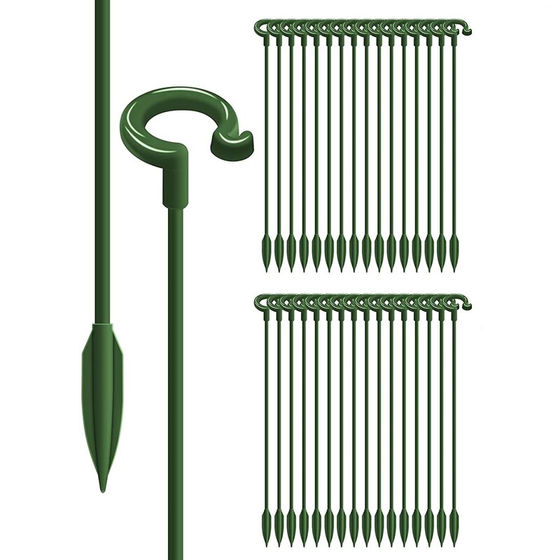 30Pcs Plant Stakes for Flowers, Single Stem Plant ... – Grandado