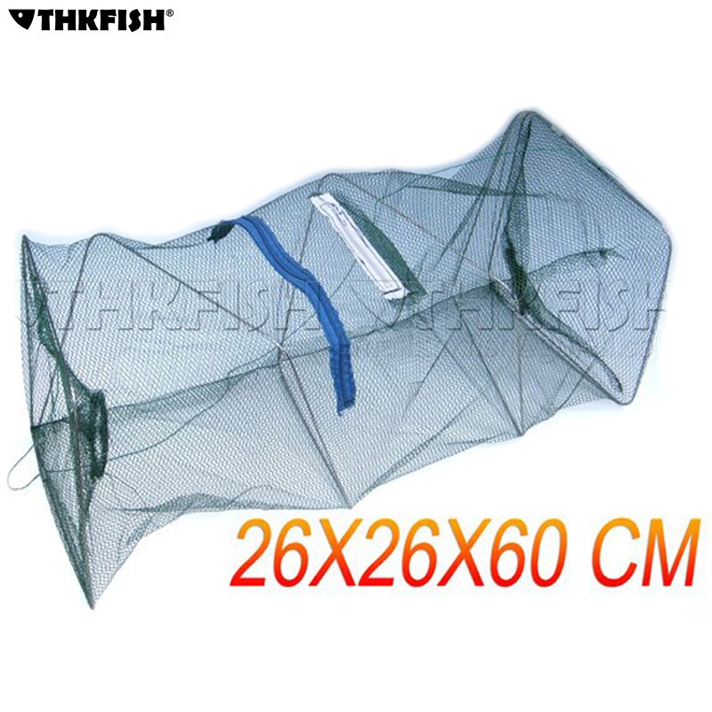 1 stks/pak Opvouwbare Fish Net Fishing Inklapbare ... – Vicedeal