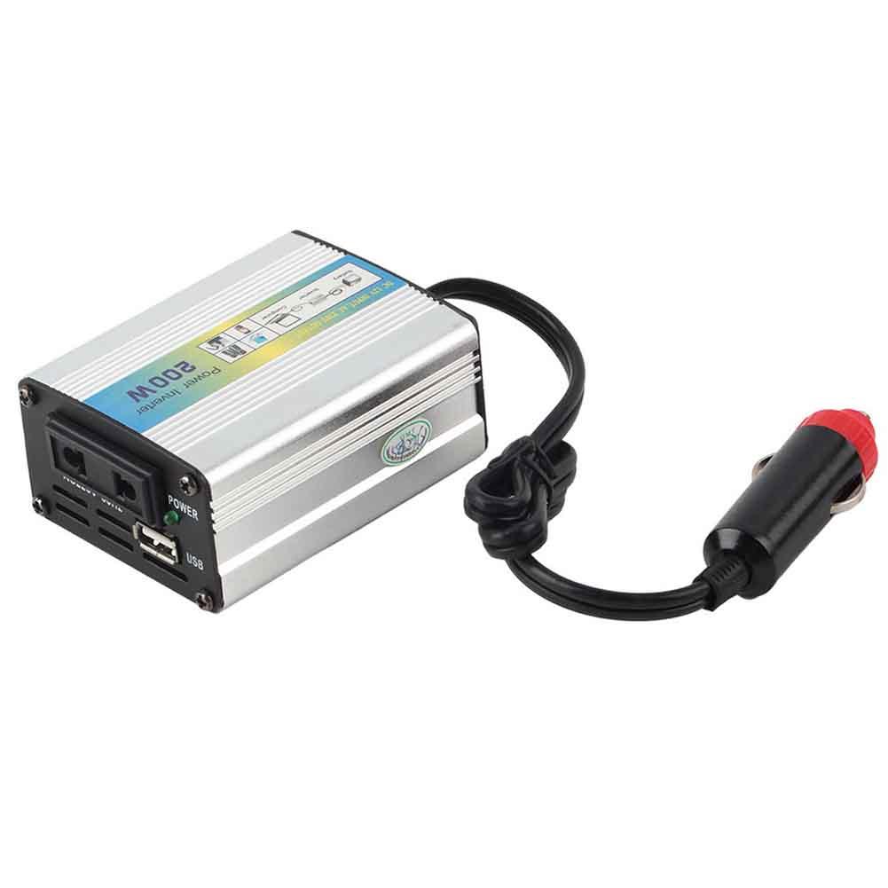 Auto power inverter dc 12v to 110v ac usb bil ada... – Grandado