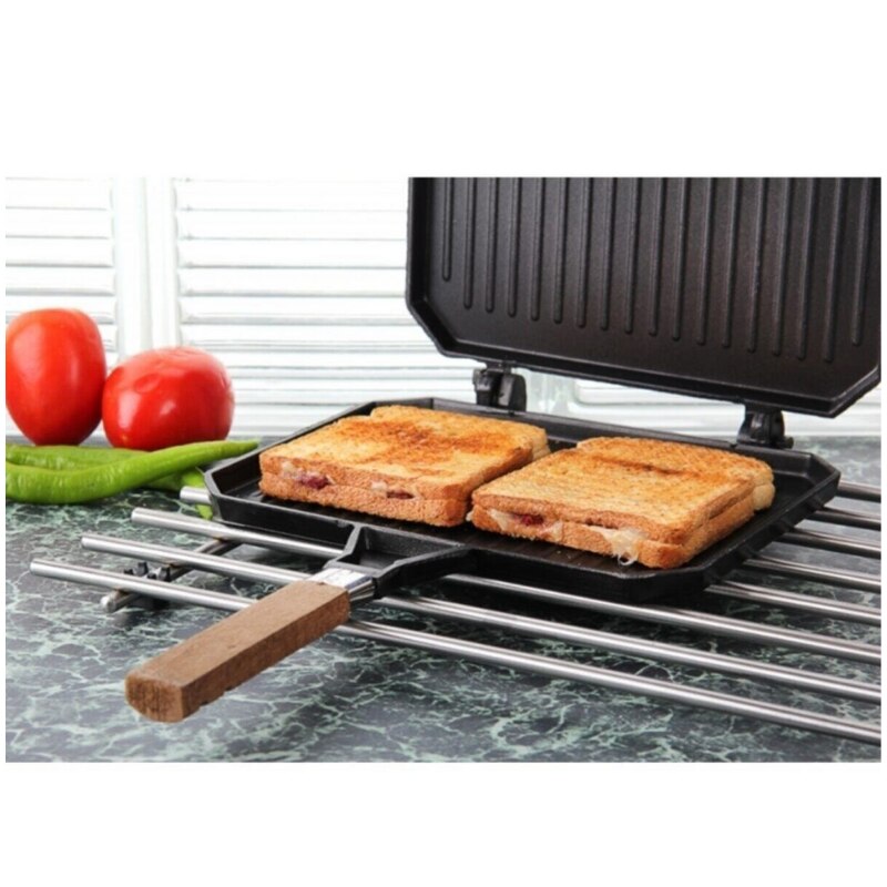 Kitchen cooker top toaster machine double-sided fr... – Grandado