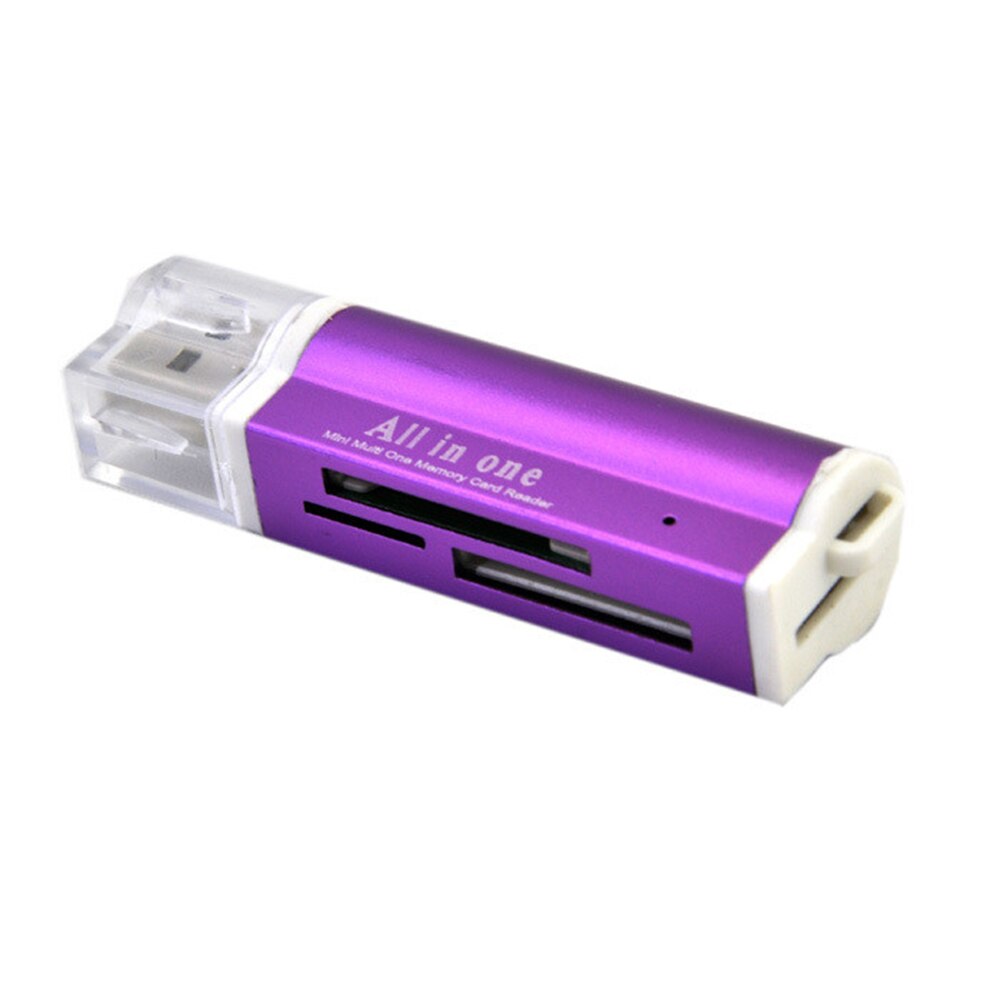 6 Colors Aluminum Alloy Card Readers USB 2.0 SD/Mi... – Vicedeal