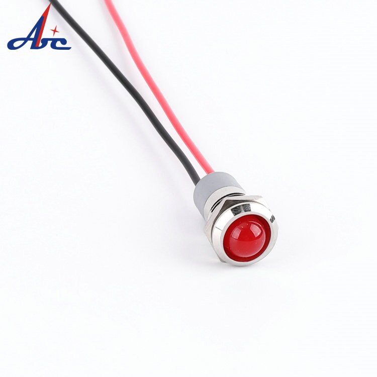 Luz LED piloto de 12mm, 12V/220V, Cable de 150mm, ... – Grandado