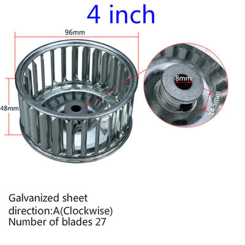 Multi-Blades centrifugal fan impeller A Type Blade... – Vicedeal