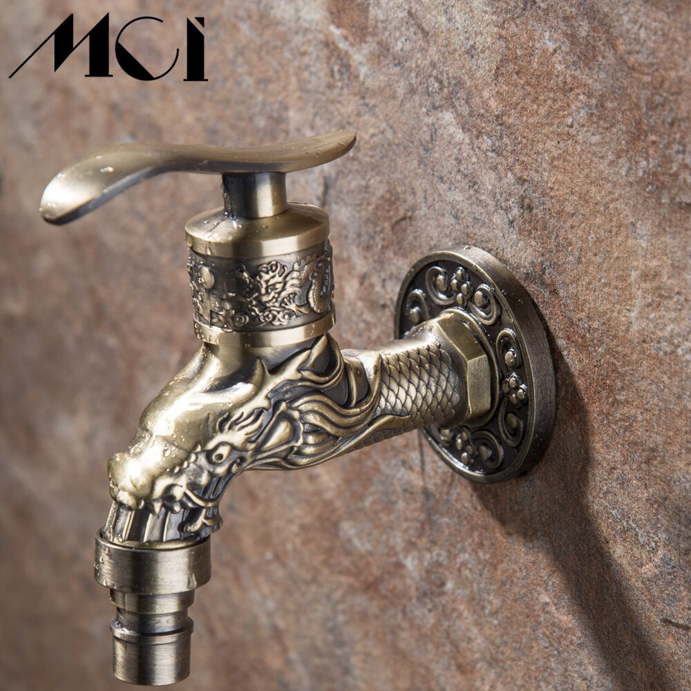 Badkamer Kraan Messing Legering Antiek Brons Tap K... – Vicedeal