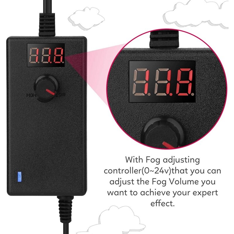 Mist Maker Fogger Water Fountain Fog Air Humidifie... – Grandado
