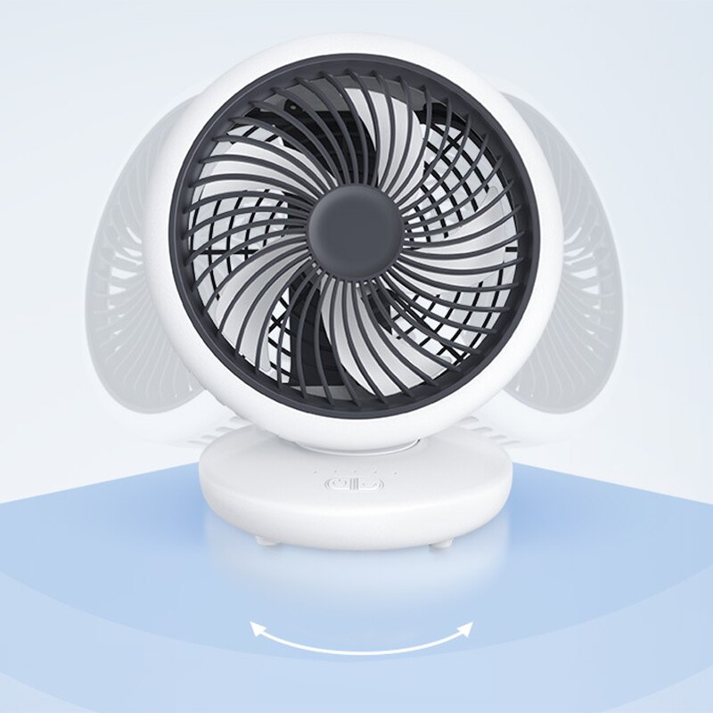 Oplaadbare Fan Draagbare Usb Desktop Fan Oscillere... – Vicedeal