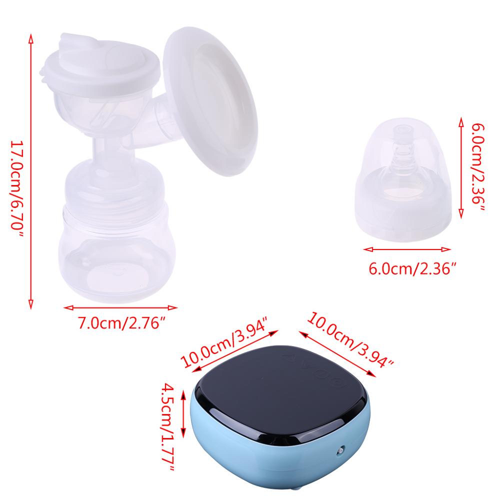 Electric Breast Pump Rechargeable Nursing Milking ... – Vicedeal