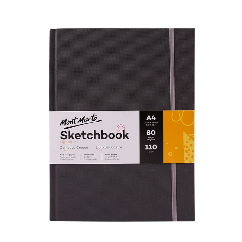 80sheets Hardcover Sketchbook A4 A3 A5 80 Sheets 1... – Grandado