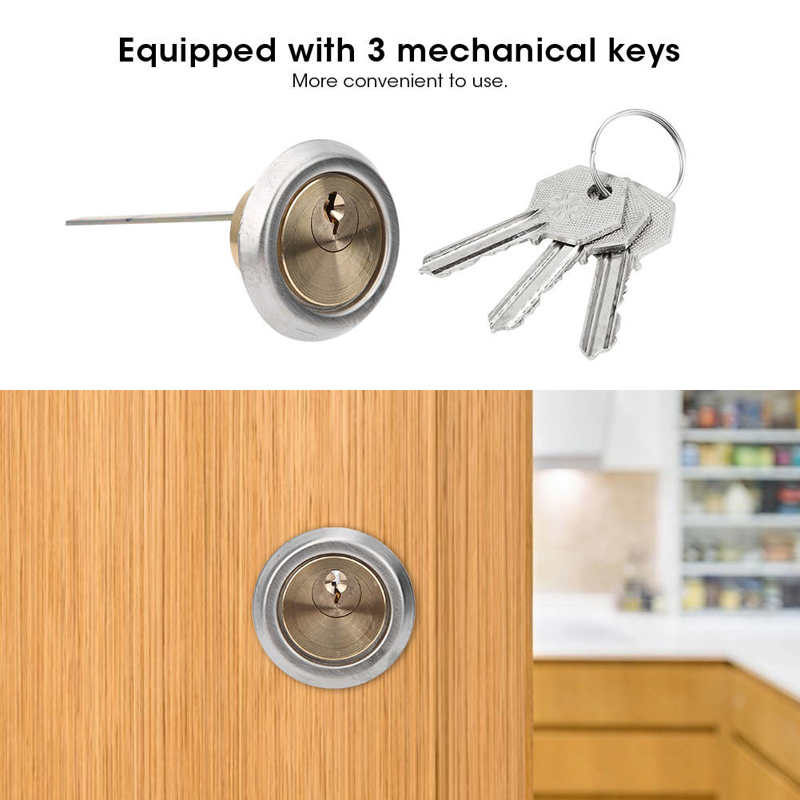 Copper Security Lock Round Anti‑Theft Interi... – Grandado