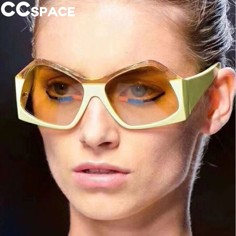 Vrouwen Onregelmatige Veelhoek Zonnebril Cat Eye M... – Grandado