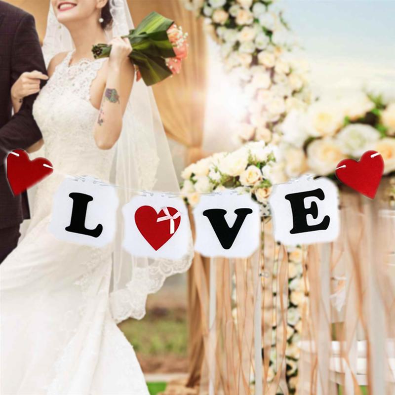 1pcs Valentines Day English Letter Decor Romantic ... – Grandado