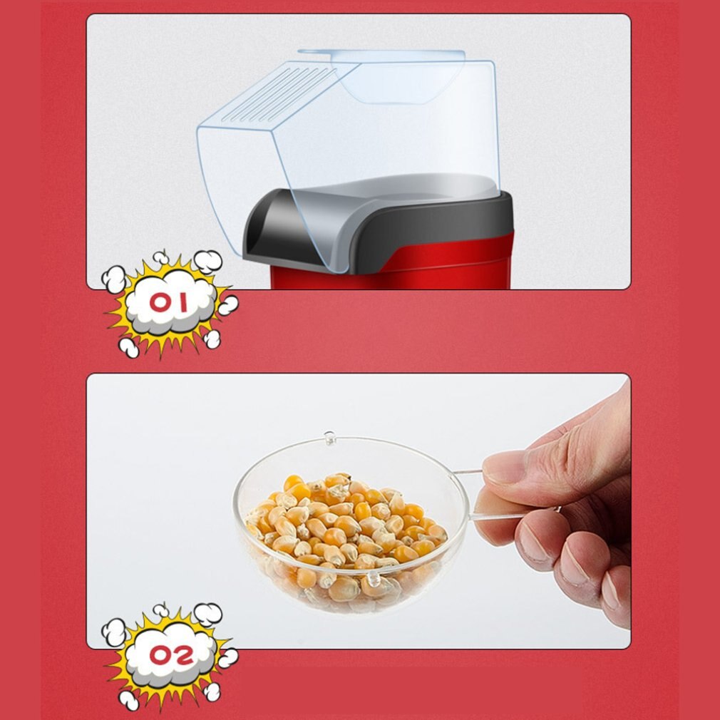 Household electric popcorn machine blow-type mini ... – Vicedeal
