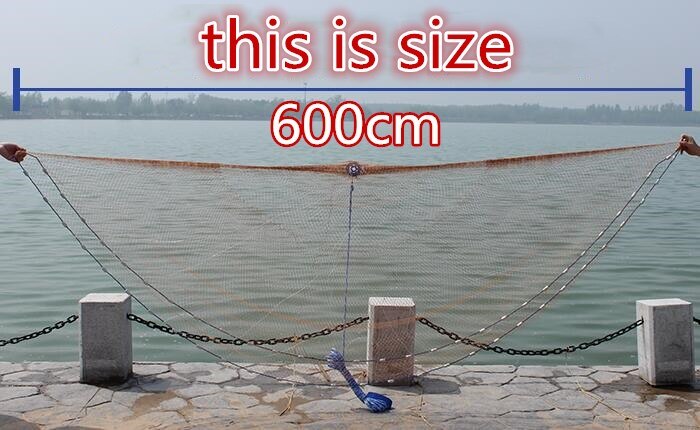 Finefish Sterke Lijn Hand Gooi Netwerk Kleine Mesh... – Vicedeal