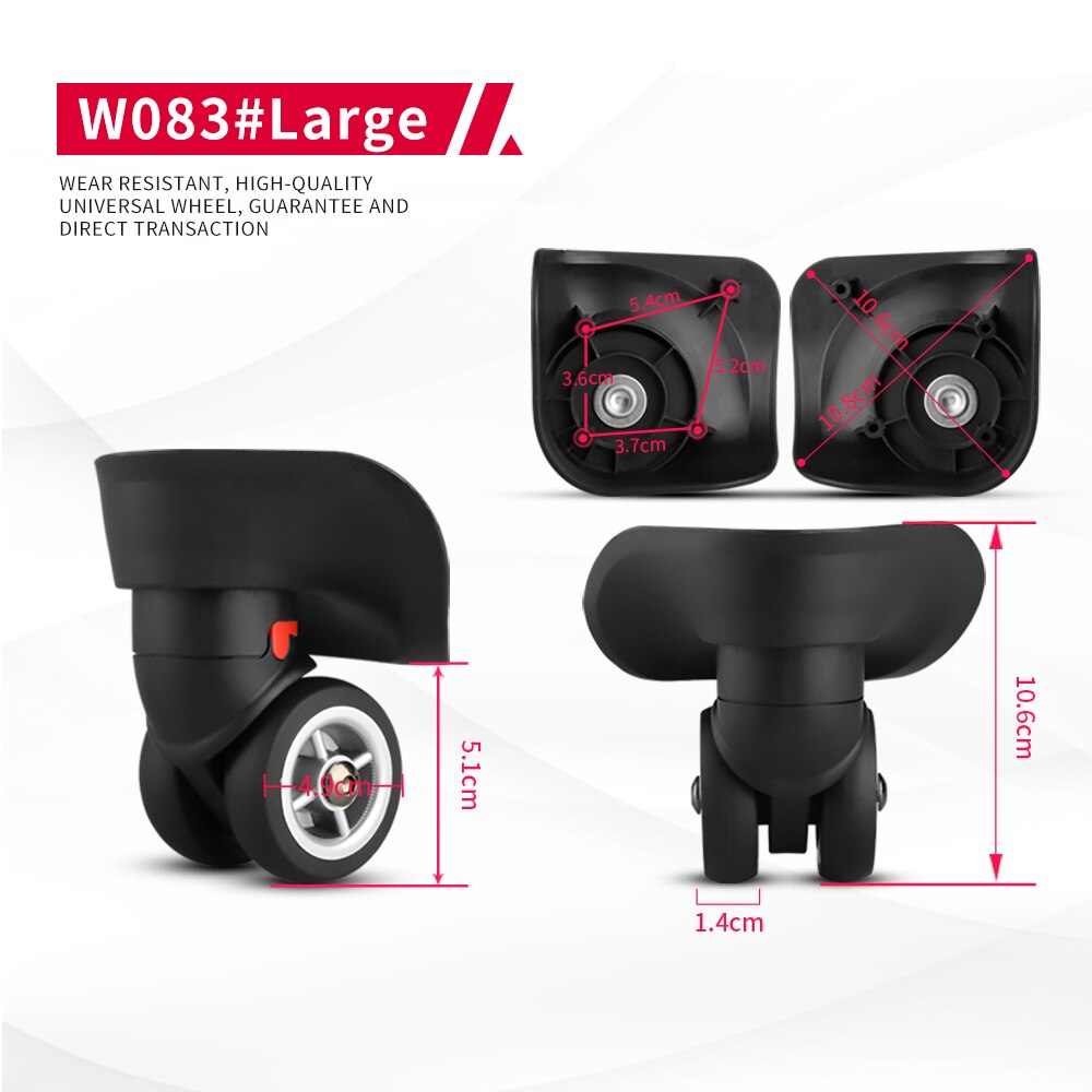 DILONG W083 Trolley case detachable wheels accesso... – Grandado