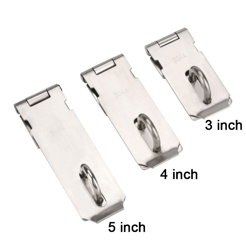 Anti Theft Hasp Staple Lock Stainless Steel Gate D... – Grandado