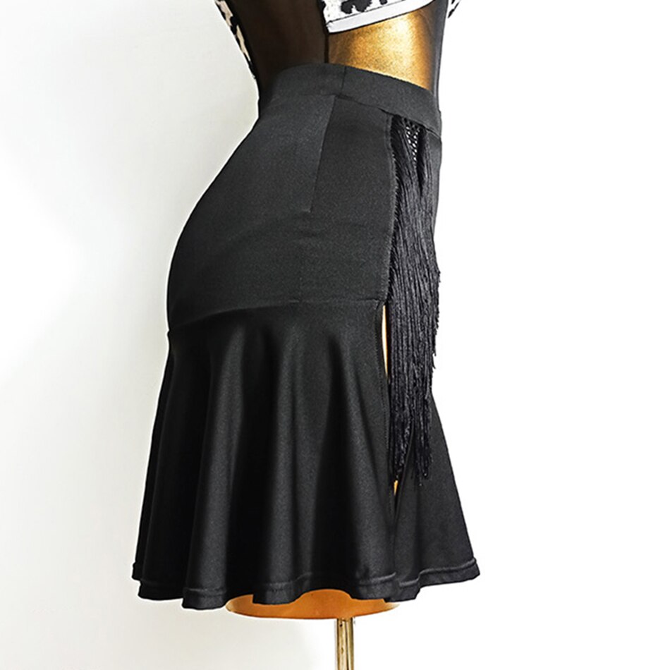 Latin Dance Dress Women Tassel Latin Dance Skirt B... – Grandado