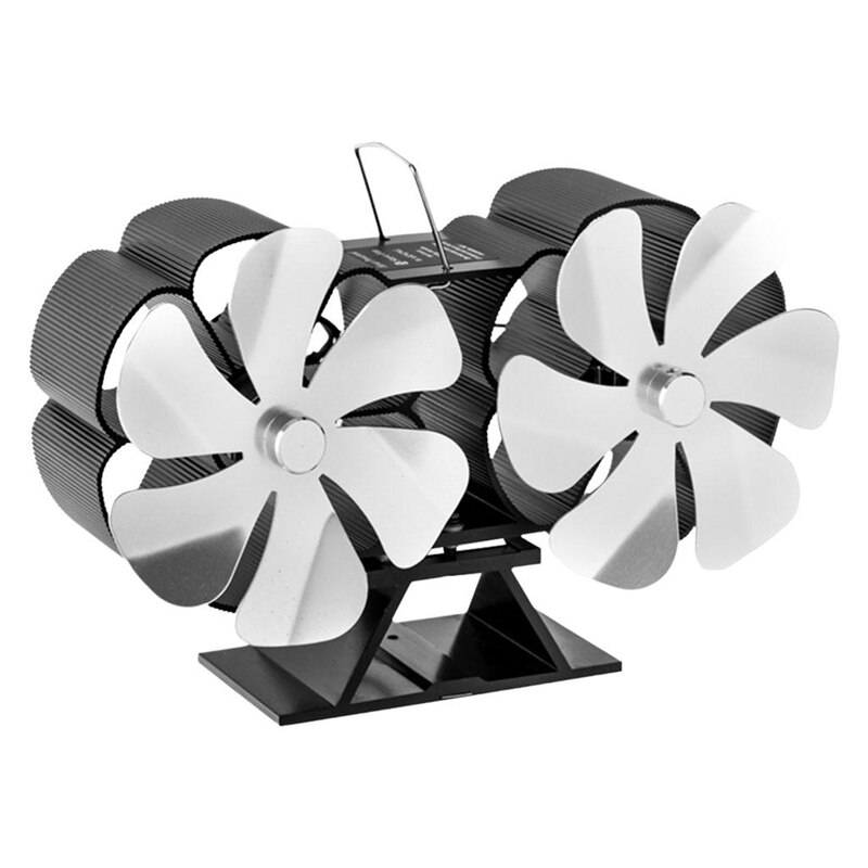 Haard Ventilator Warmte Aangedreven Log Hout Brand... – Vicedeal