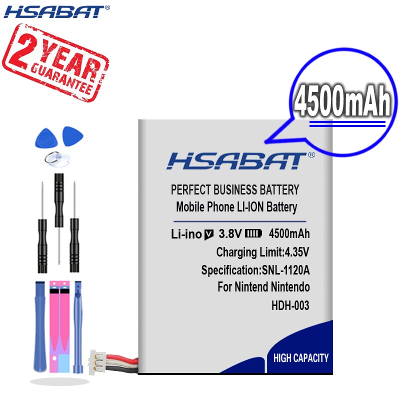 [Hsabat] 4500Mah HDH-003 Vervangende Batterij Voor... – Grandado