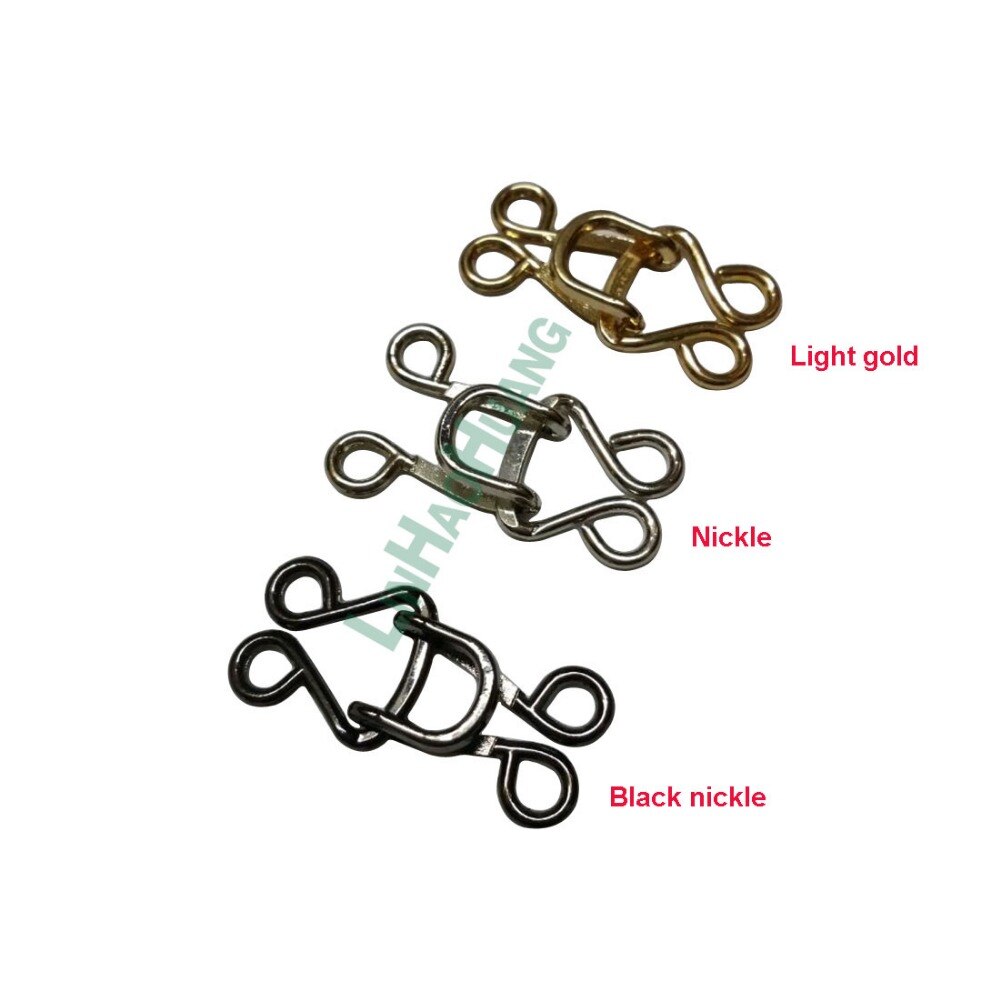 50sets/Lot Big 34.5mm Metal Underwear Hooks And Ey... – Vicedeal