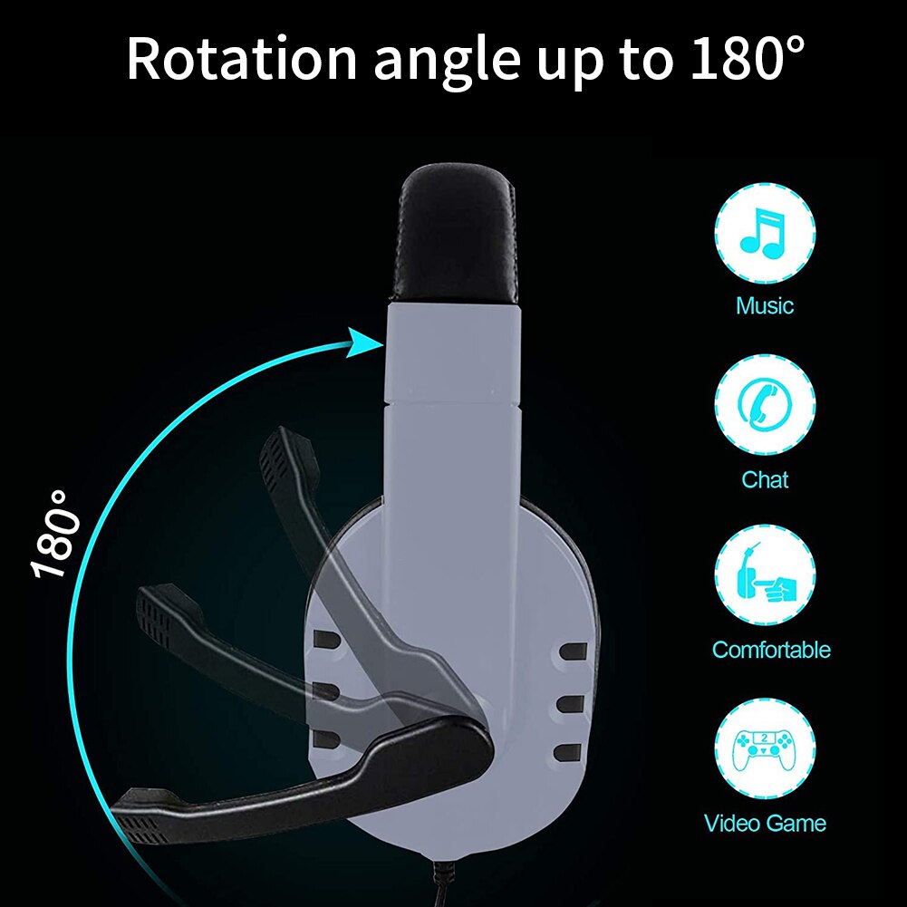 Gaming Headset Three-In-One Wired 3D Stereo Earpho... – Grandado