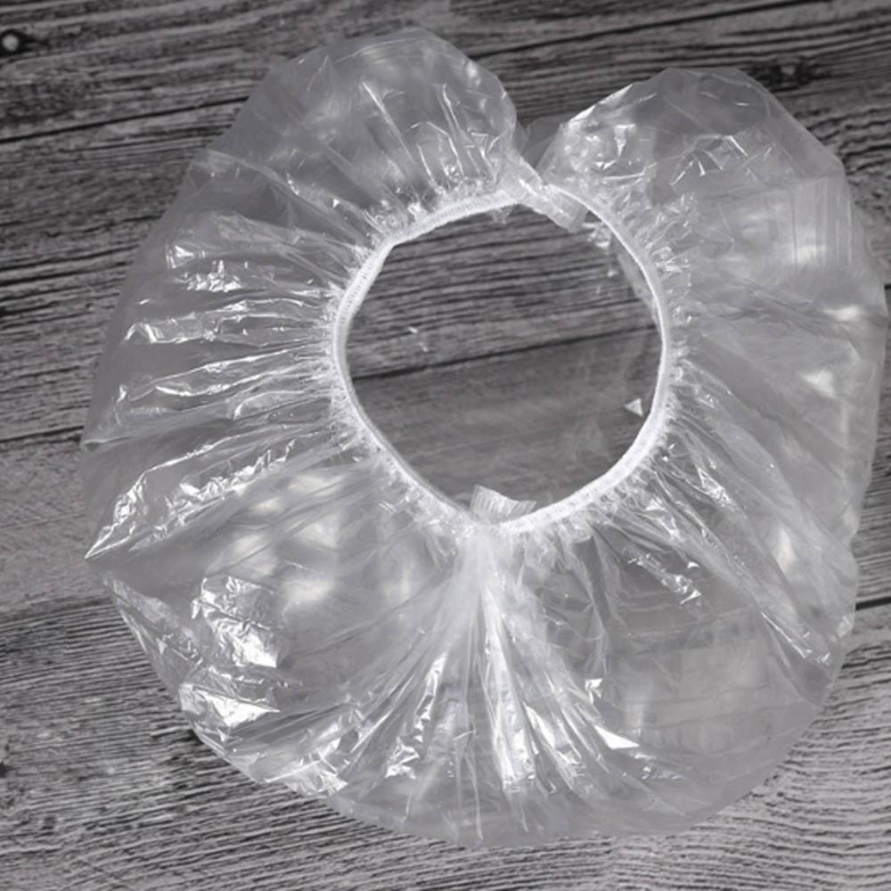 100 Stuks Wegwerp Douche Caps Zwemmen Caps Plastic... – Vicedeal