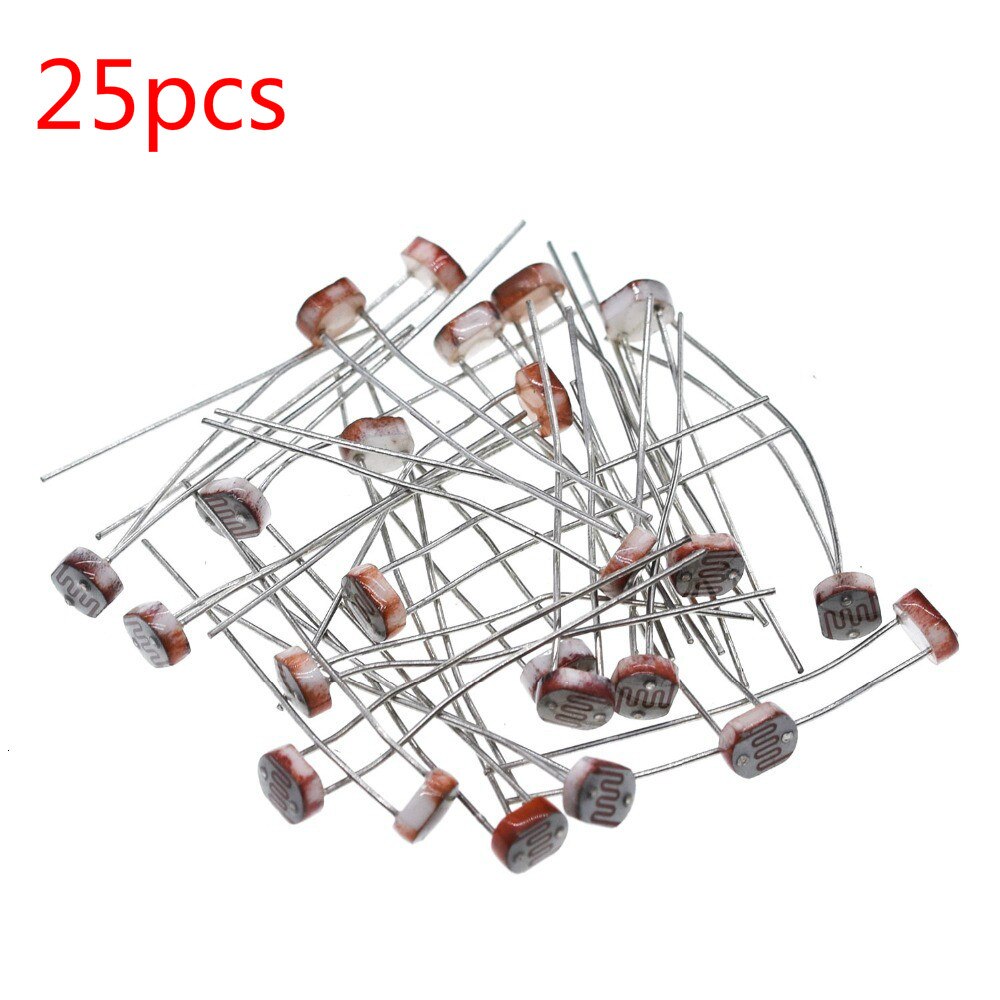 25 uds fotoresistor GL5516 fotoresistor LDR fotoel... – Grandado