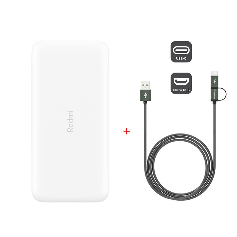 Xiaomi Redmi Power Bank 20000mAh PB200LZM QC3.0 US... – Vicedeal