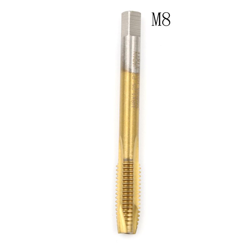 M2/M2.5/M3/M3.5/M4/M5/M6/M8 HSS Titanium Machine R... – Vicedeal
