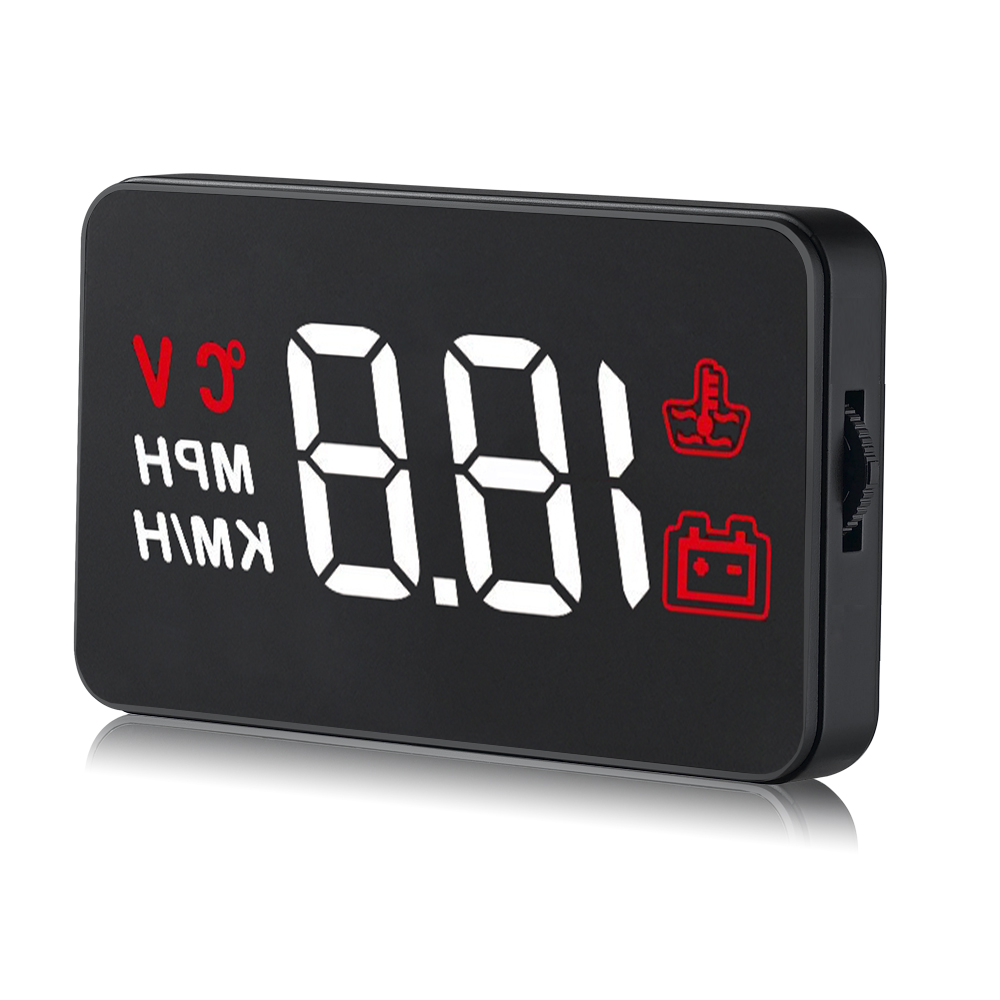 Auto HUD Head Up Display OBD2 II EUOBD Tacho Überd... – Vicedeal
