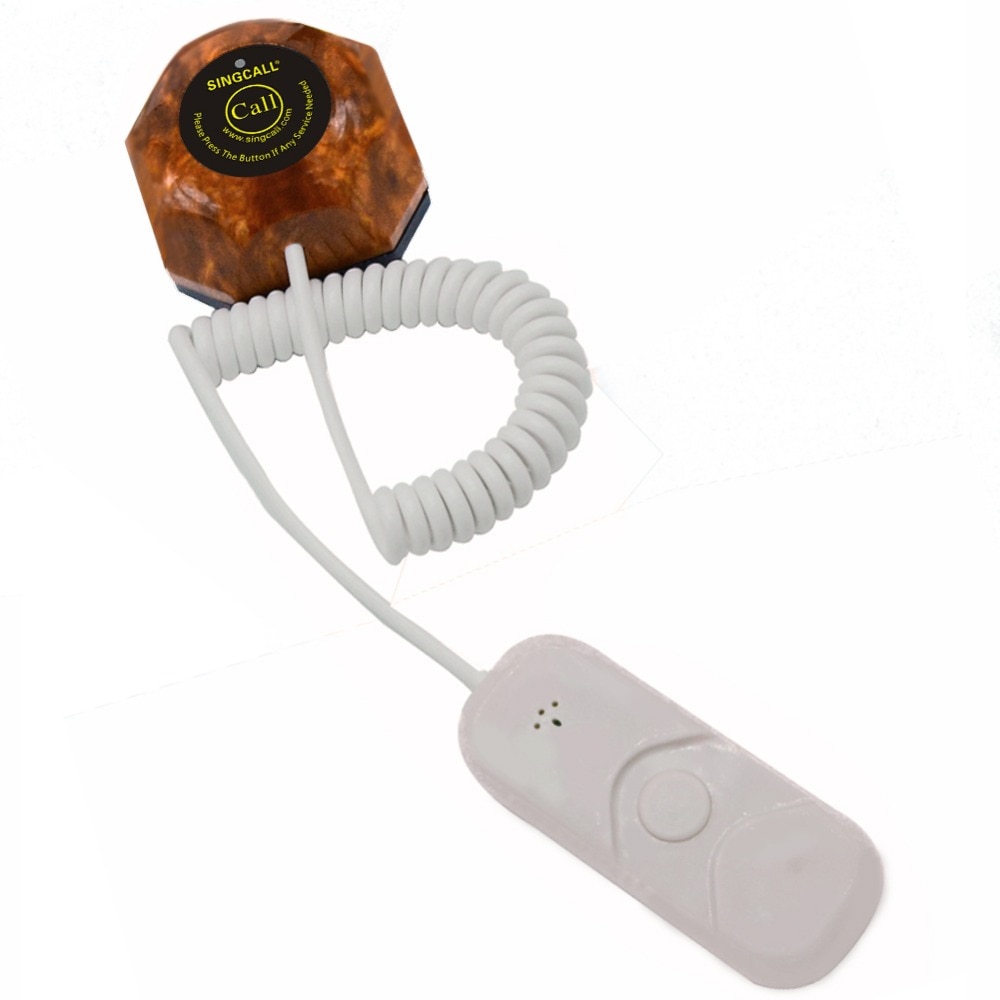 SINGCALL Wireless Calling Bell with Hand Shank, Tw... – Grandado