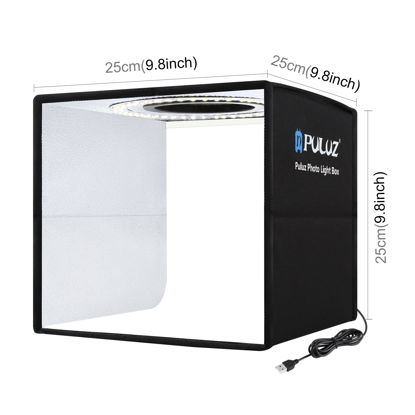 PULUZ studio light box fotografia Light Softbox la... – Grandado