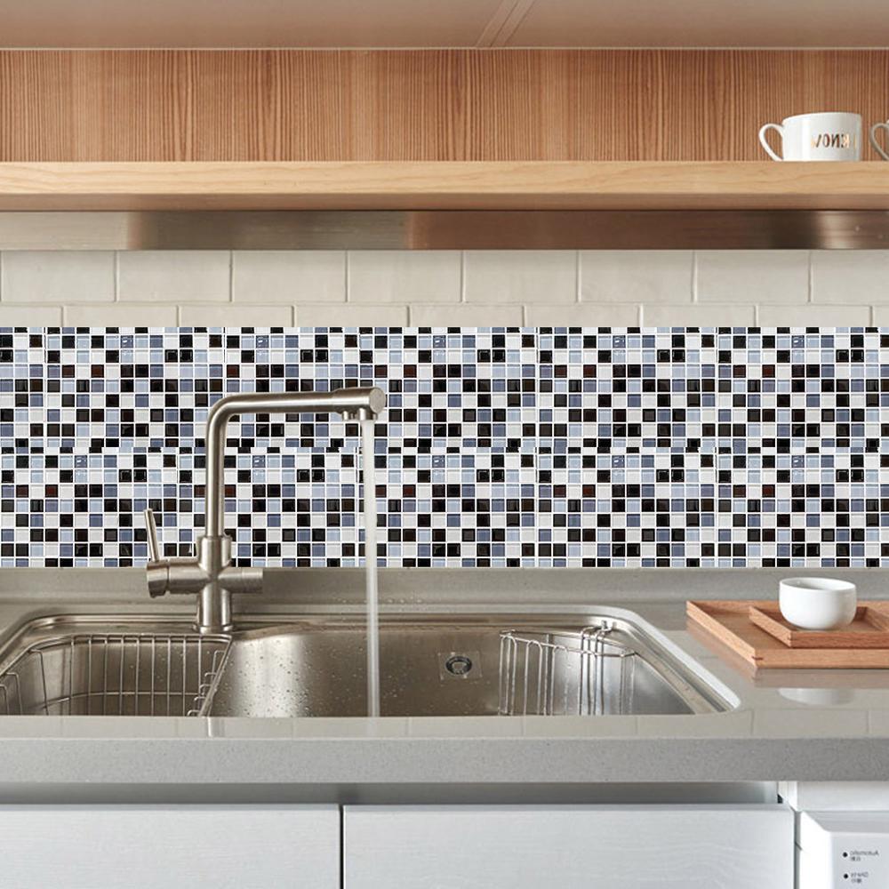 6pcs Tile Mosaics tile stickers Kitchen Bathroom P... – Vicedeal